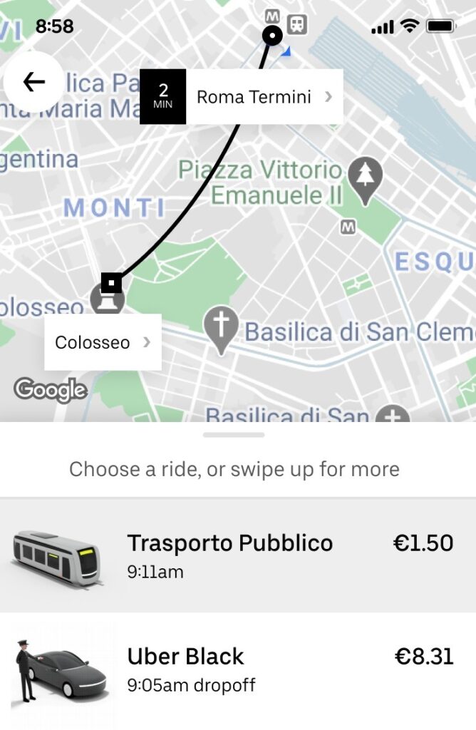 Uber: a Roma il nuovo servizio ‘Trasporto Pubblico’ - Motori