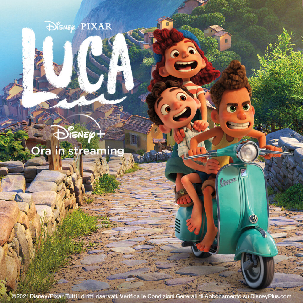Luca su Disney+: c'è Vespa tra gli attori - Motori